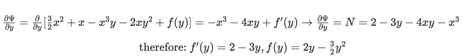 Exact differential equations | StudyPug
