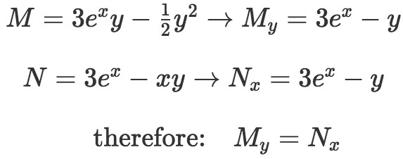Exact differential equations | StudyPug