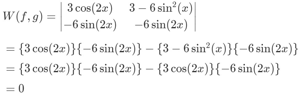 Master the Wronskian: Key to Solving Differential Equations | StudyPug