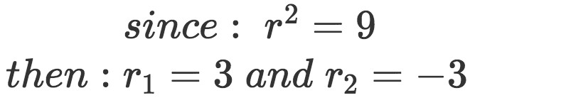 Characteristic equation with real distinct roots | StudyPug