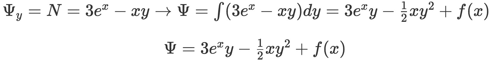 Exact differential equations | StudyPug