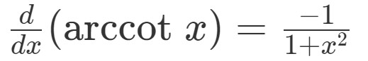 Finding the derivative of inverse trig functions | StudyPug