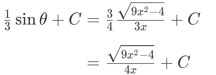 Integration with trigonometric substitution | StudyPug