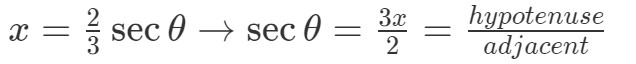 Integration with trigonometric substitution | StudyPug