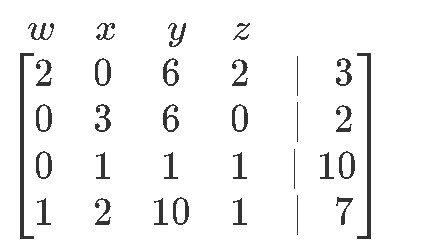 How to represent linear systems with matrices | StudyPug