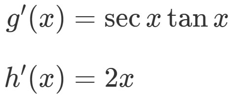 Derivatives of trigonometric functions | StudyPug
