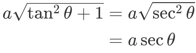 Integration with trigonometric substitution | StudyPug