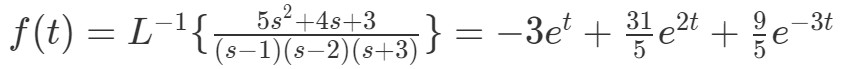 Inverse laplace transforms | StudyPug
