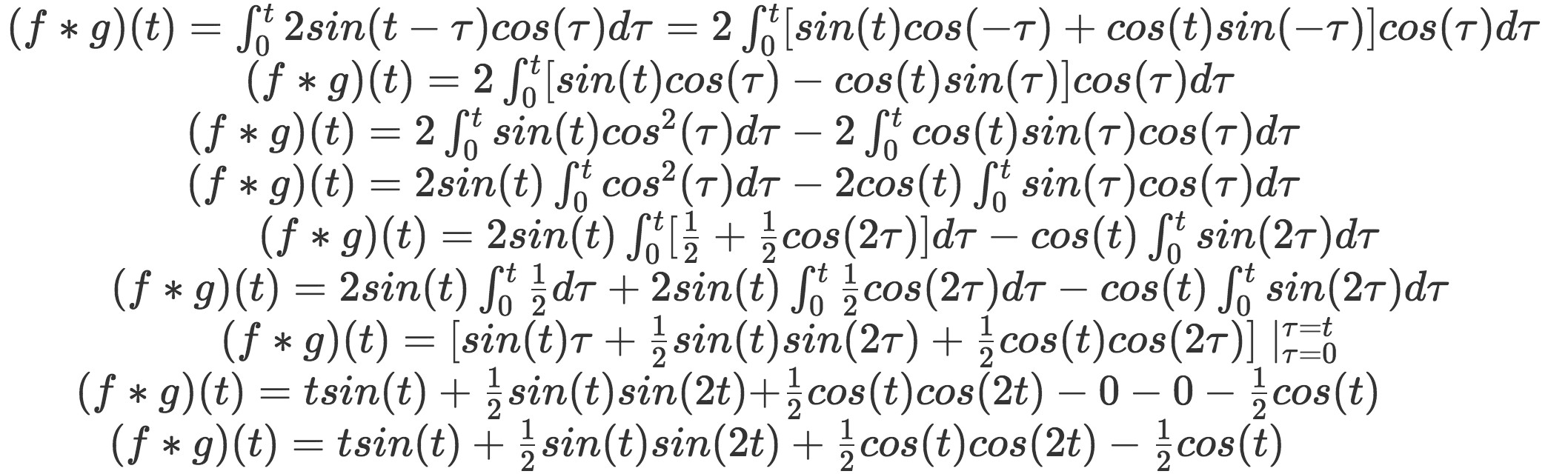 Master the Convolution Integral Formula: Key Concepts & Tips | StudyPug