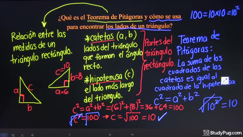 Teorema De Pitagoras Encuentra X Aplicaciones Del Teorema De